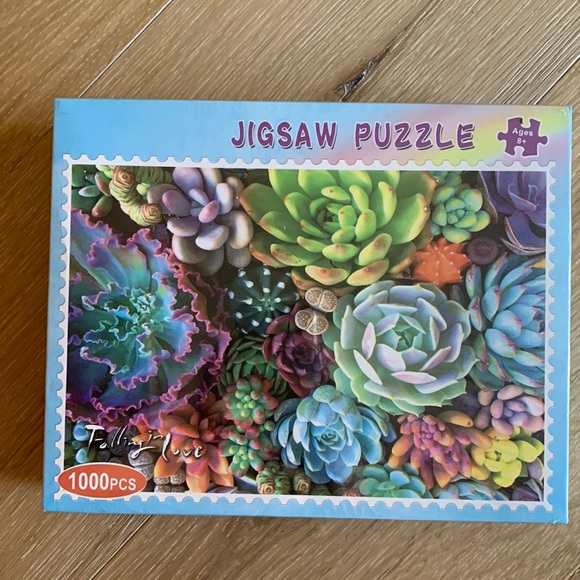 Games | Colorful Succulent 100 Pieces Jigsaw Puzzles 70cm X 50cm | Poshmark